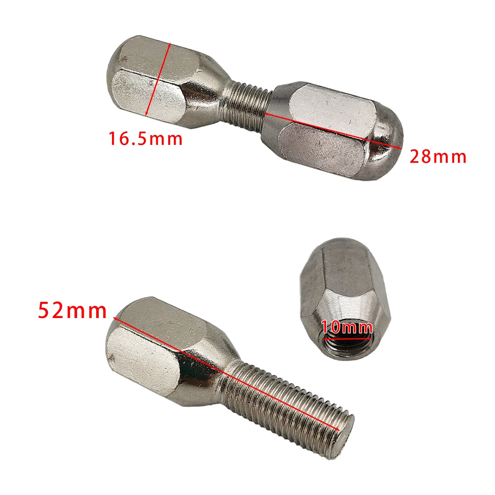 1pcs Atv accessories quad aluminum rim 10" 12" 14"wheel screw 10mm M10 ...