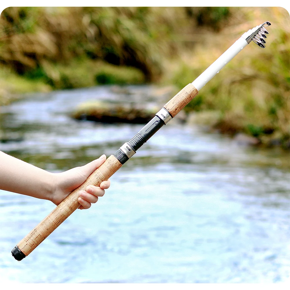 Sea Telescopic Rock Fishing Rod Carp Feeder Pole Ultra Durable Portable ...
