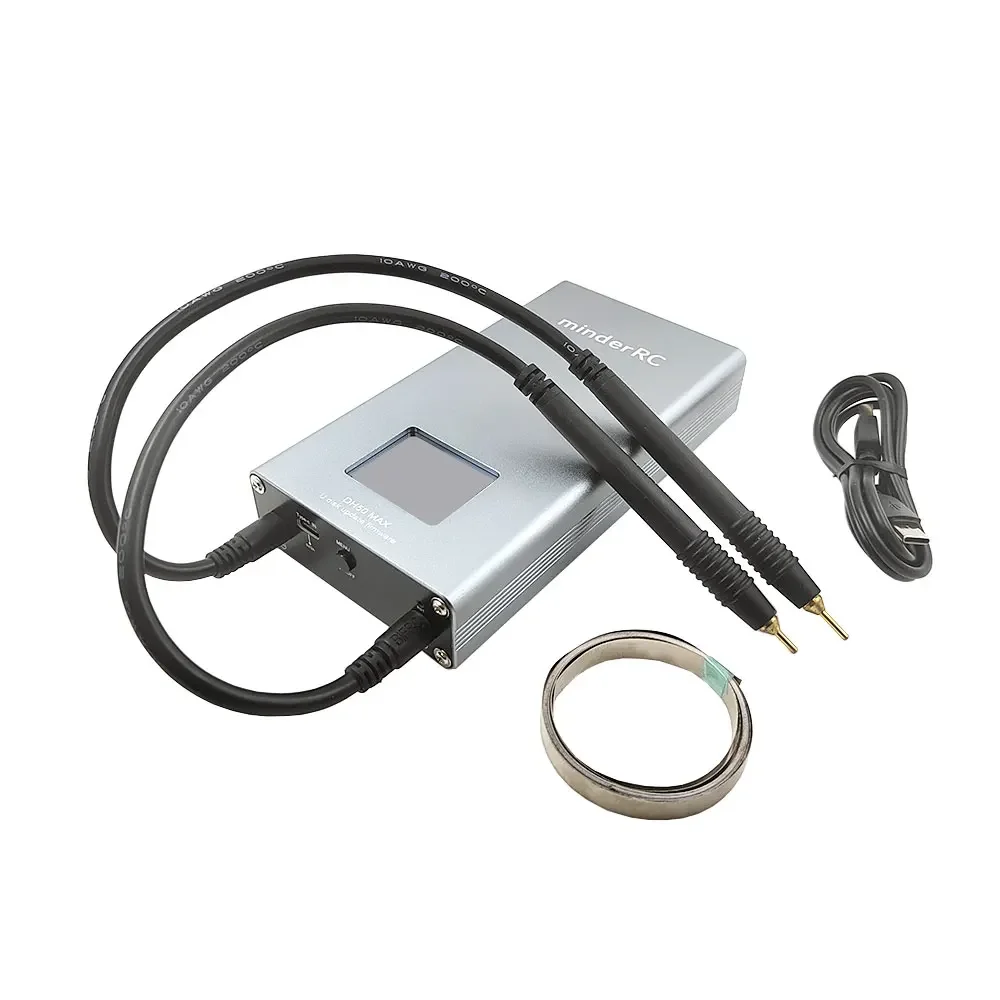 MinderRC-DH50-MAX-10000mAh-Spot-Welder-Adjustable-30-Gears-Touch-Screen ...