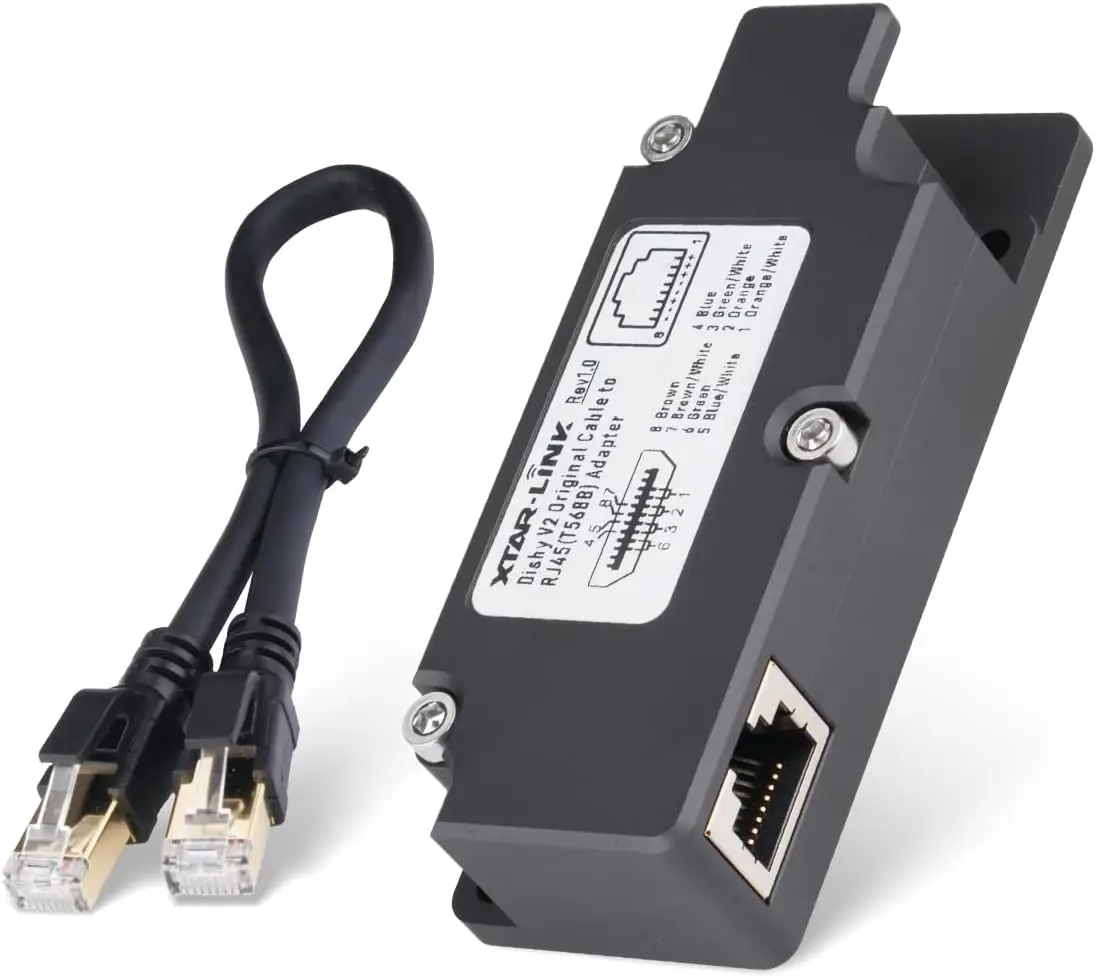 XTAR-Starlink-Dishy-Cable-Adapter-to-RJ45-Connect-StarLink-Ethernet ...