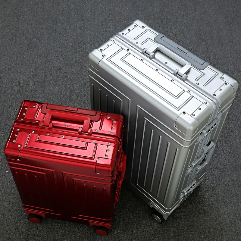 2023-Best-Selling-100-Aluminum-Travel-Suitcase-Hard-Trolly-Case-New ...