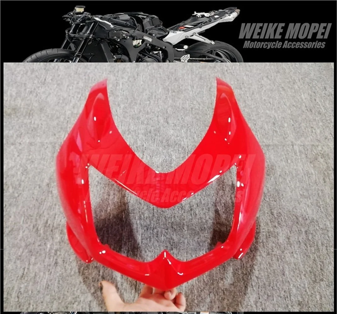 Red Motorcycle Front Upper Fairing Headlight Cowl Nose Panel Fit For ...