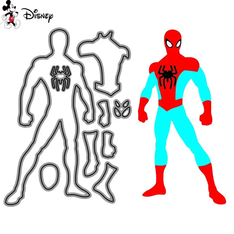 Spiderman Scrapbooking Stamp | Metal Cutting Dies Spiderman ...