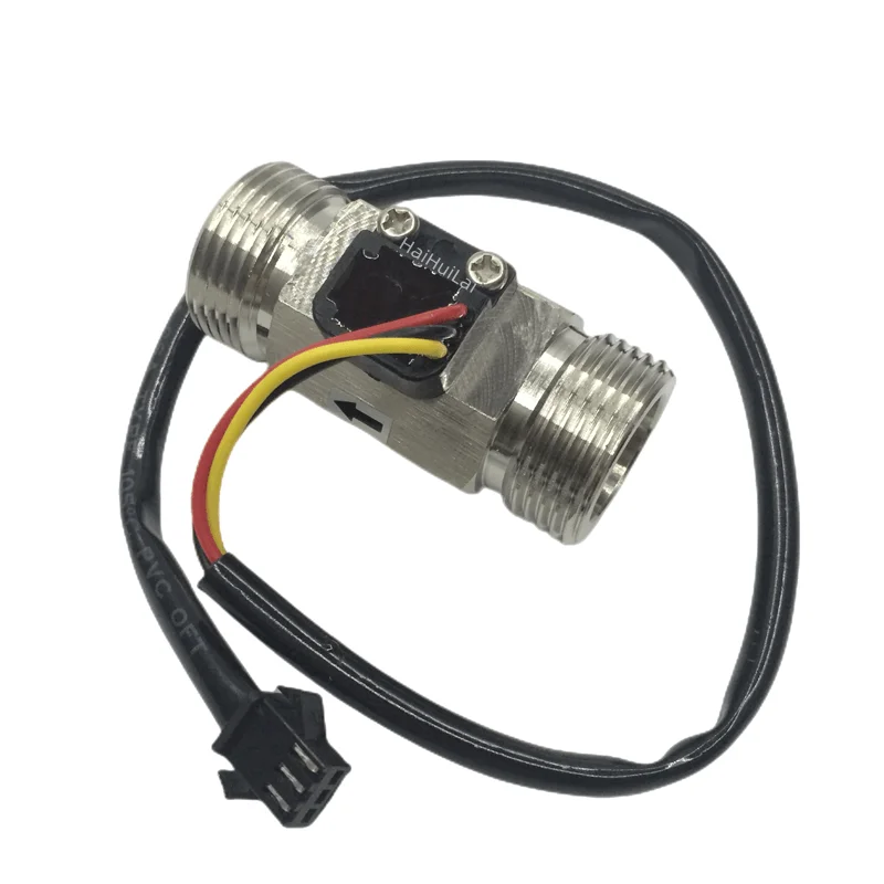 SUS304 G3/4"Water Flow Sensor Turbine Meter Stainless Steel Magnetic ...