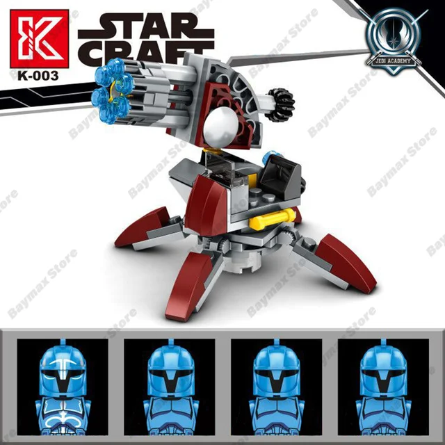 Classic Space Blocks Figure | Building Blocks Star Wars | Movie Model ...