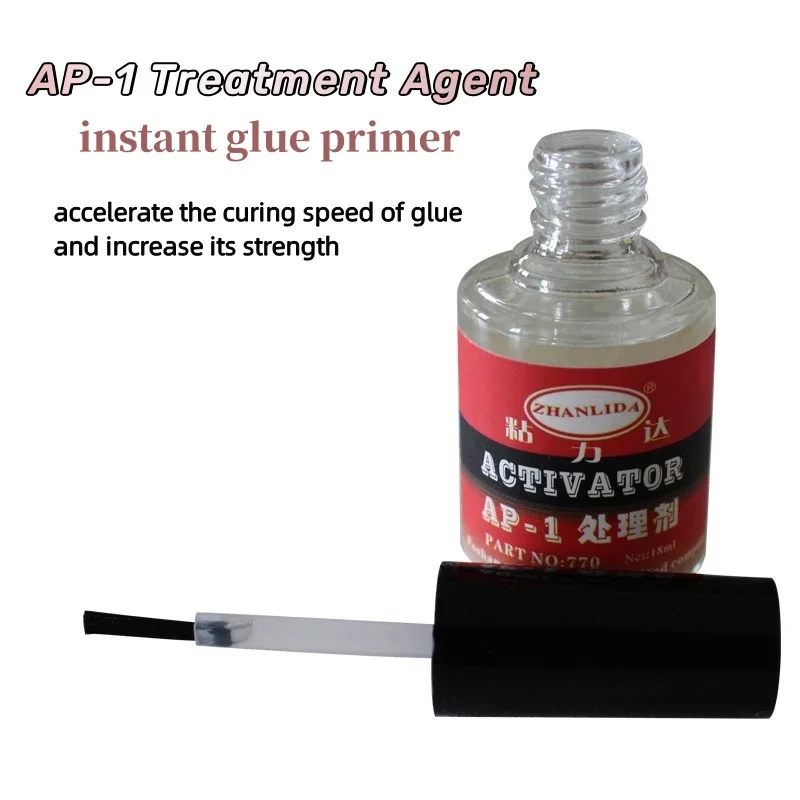 18ML Instant Glue Treatment Agent Colorless Primer Accelerate Glue ...