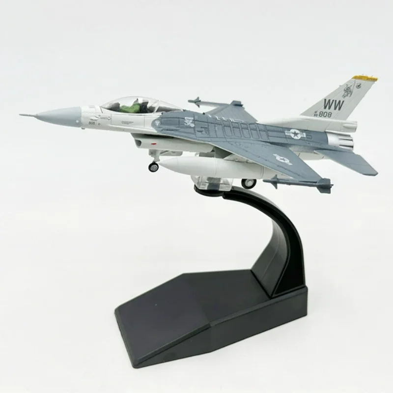 1/100 Scale Model Toy F 16 F16 F 16C Fighter Aircraft USAF Diecast ...