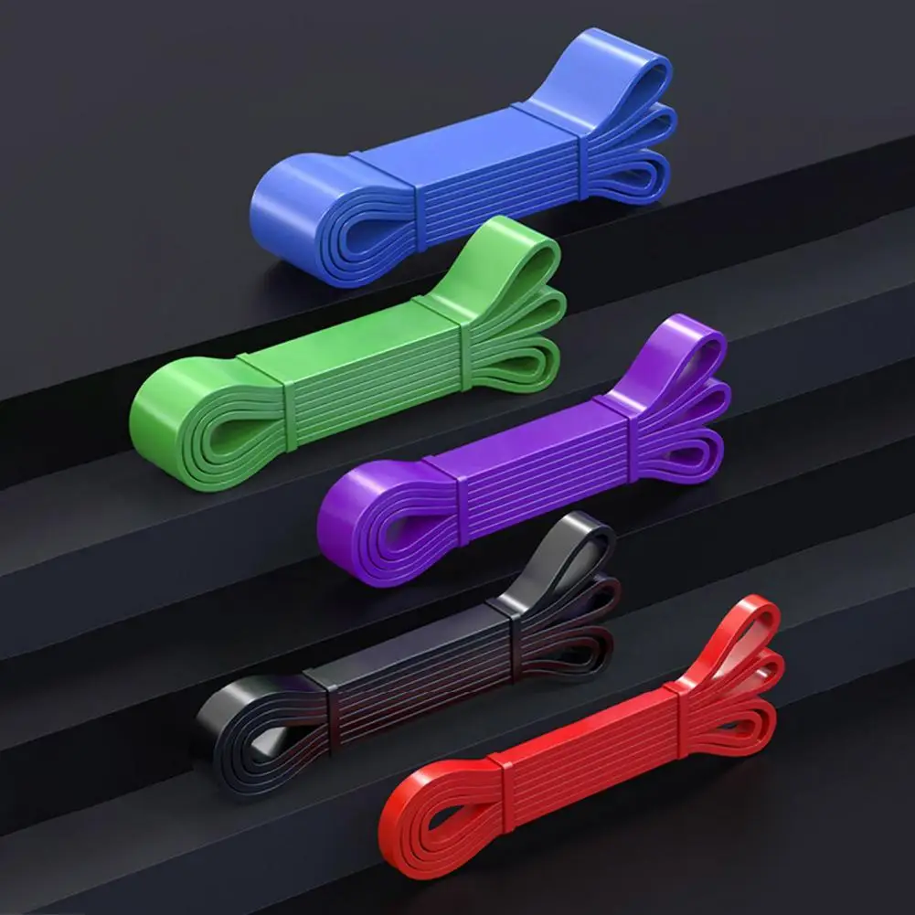Fitness Band Pull Up Elastic Bands Rubber Resistance Band Loop Power ...
