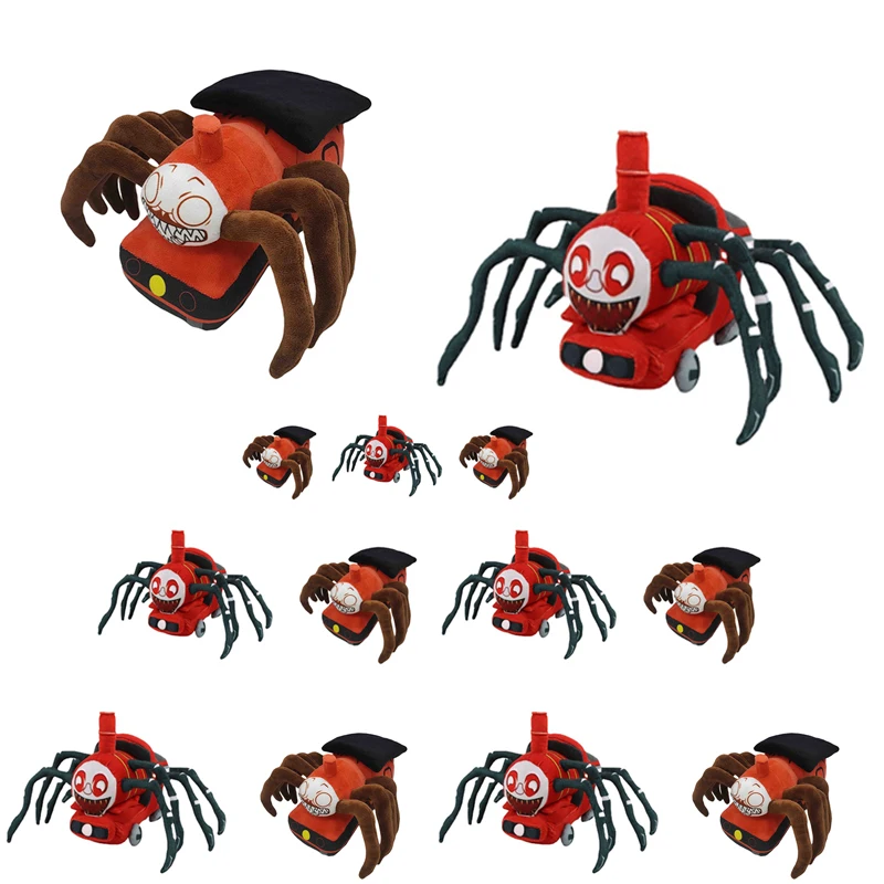 Jogo-de-terror-choo-choo-charles-brinquedo-de-pel-cia-macio-aranha ...