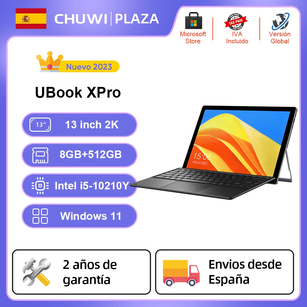 CHUWI-UBook-XPro-Tablet-2-in-1-13-Inch-Intel-i5-10210Y-8GB-RAM-512GB ...