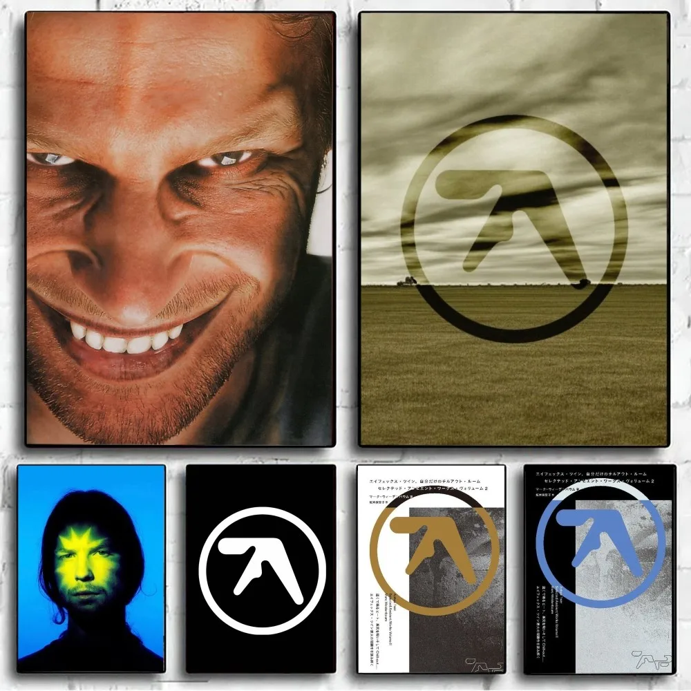 A-Aphex-Twin-DJ-Poster-DIY-Poster-Kraft-Paper-Vintage-Poster-Wall-Art ...