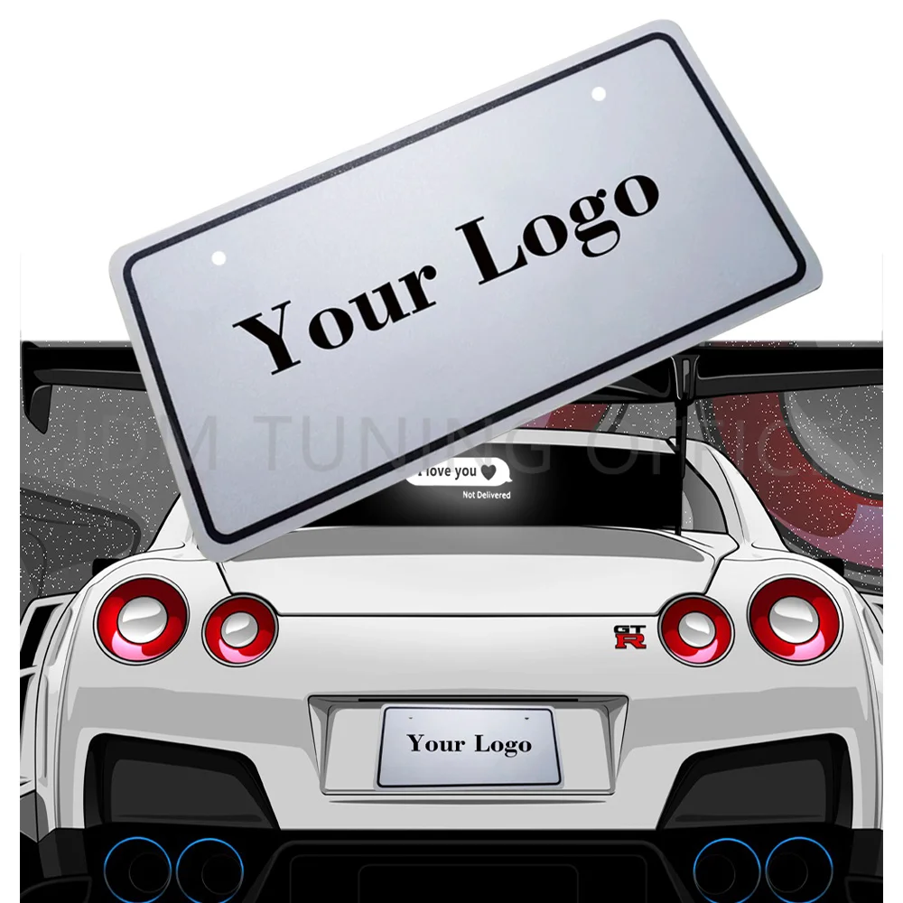 JDM-Style-Car-Racing-Aluminum-Alloy-Universal-Japanese-License-Plate ...
