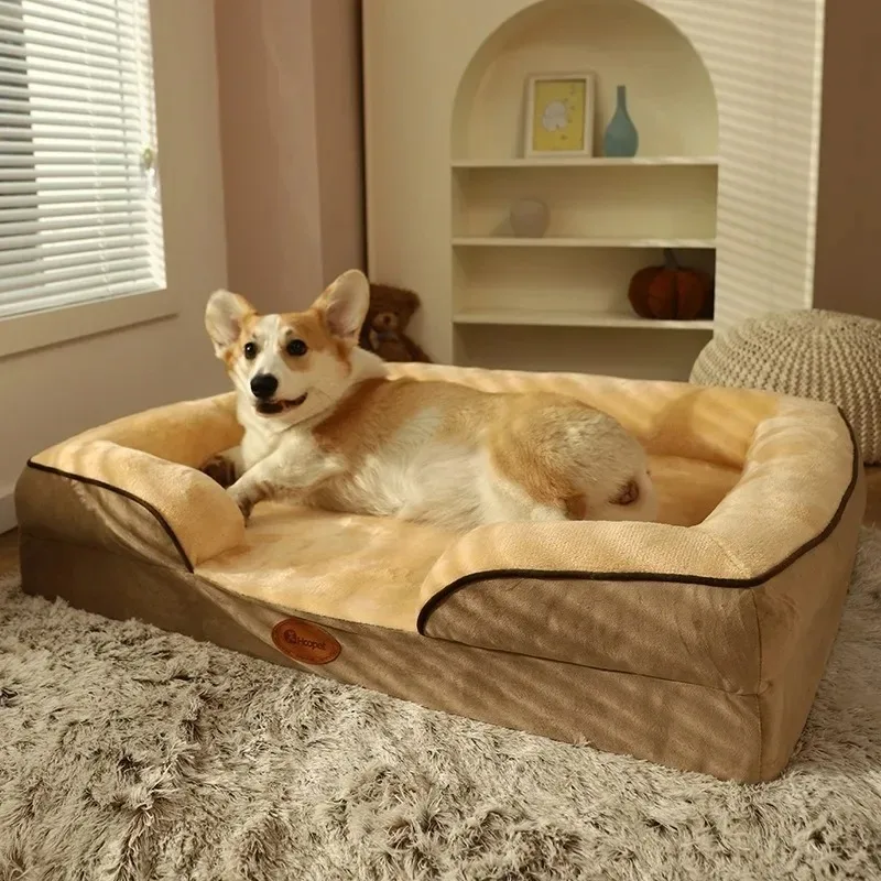 Kennel-Four-Seasons-Universal-Corgi-Dog-Bed-Removable-and-Washable-Pet ...