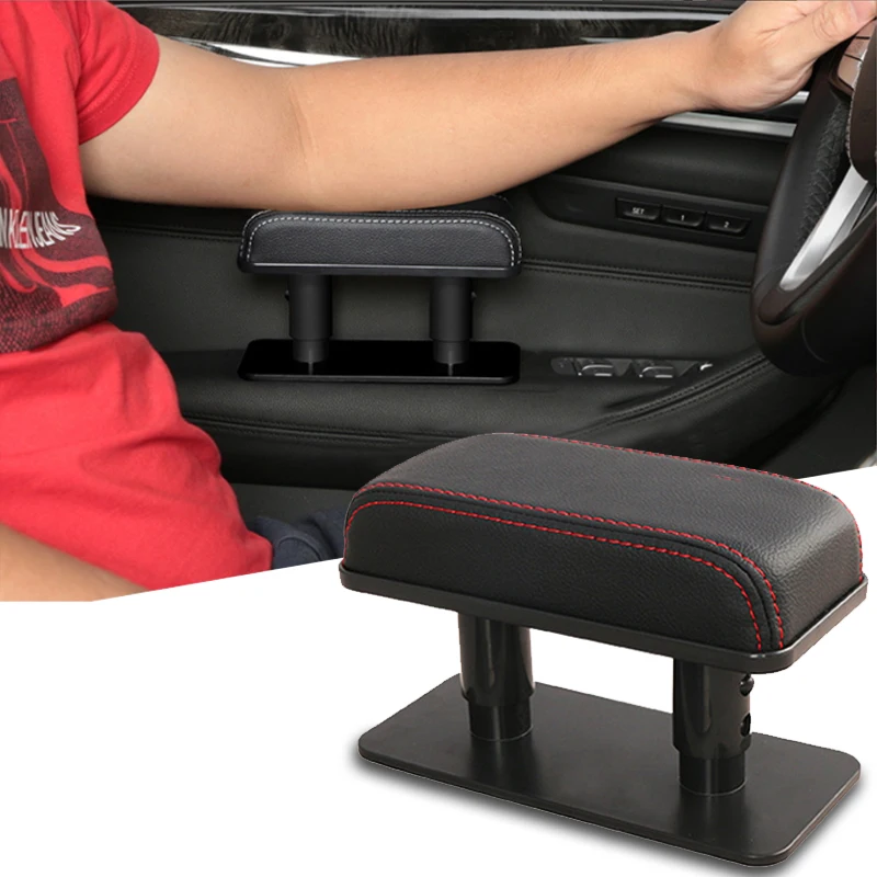 Universal-Car-Armrest-Cushion-Auto-Adjustable-Arm-Rest-Seat-Box-Pad ...
