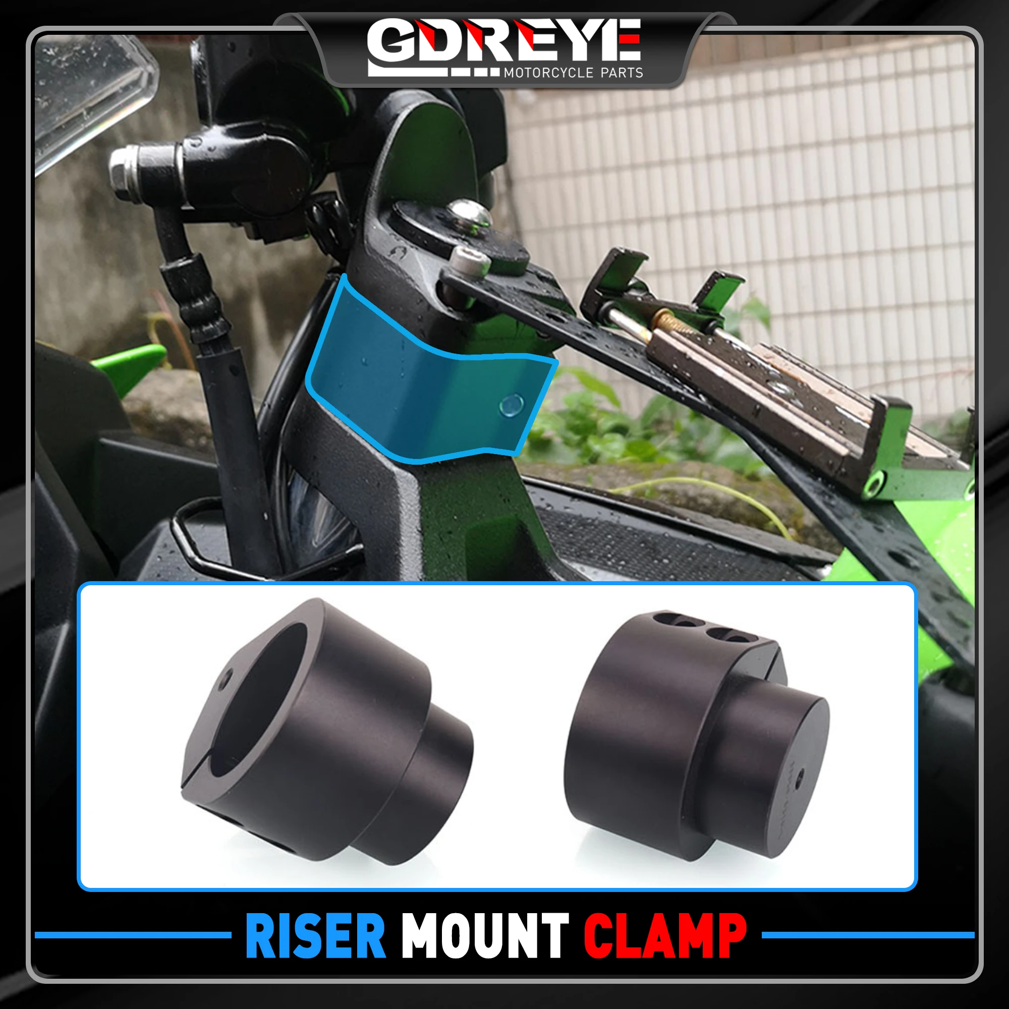 For-Kawasaki-Ninja-400-Motorcycle-Ninja400-2023-Handlebar-Riser-Bar ...