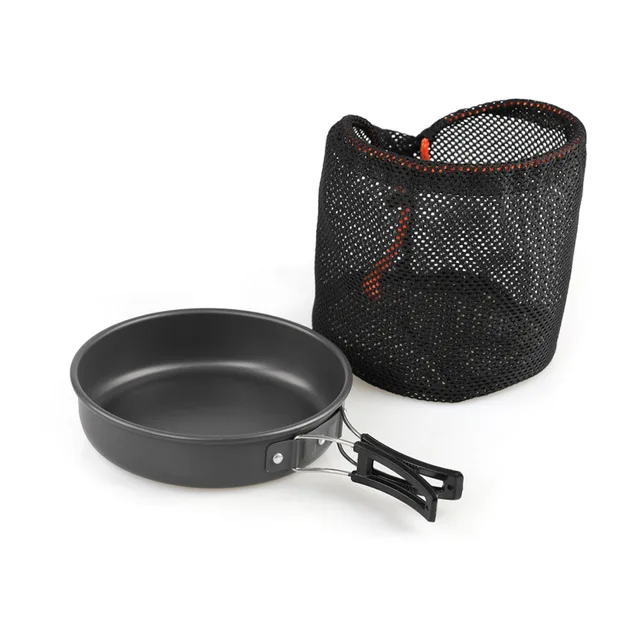 Camping Cookware Kit Outdoor Aluminum Lightweight Equipment Camping ...