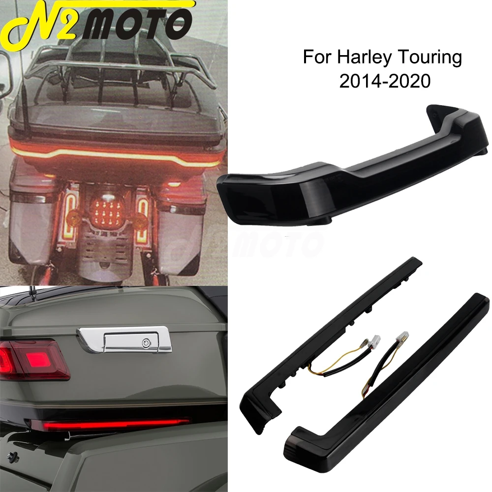 Side Indicator Lights Assembly | Harley Touring Trunk Side Led | Harley ...