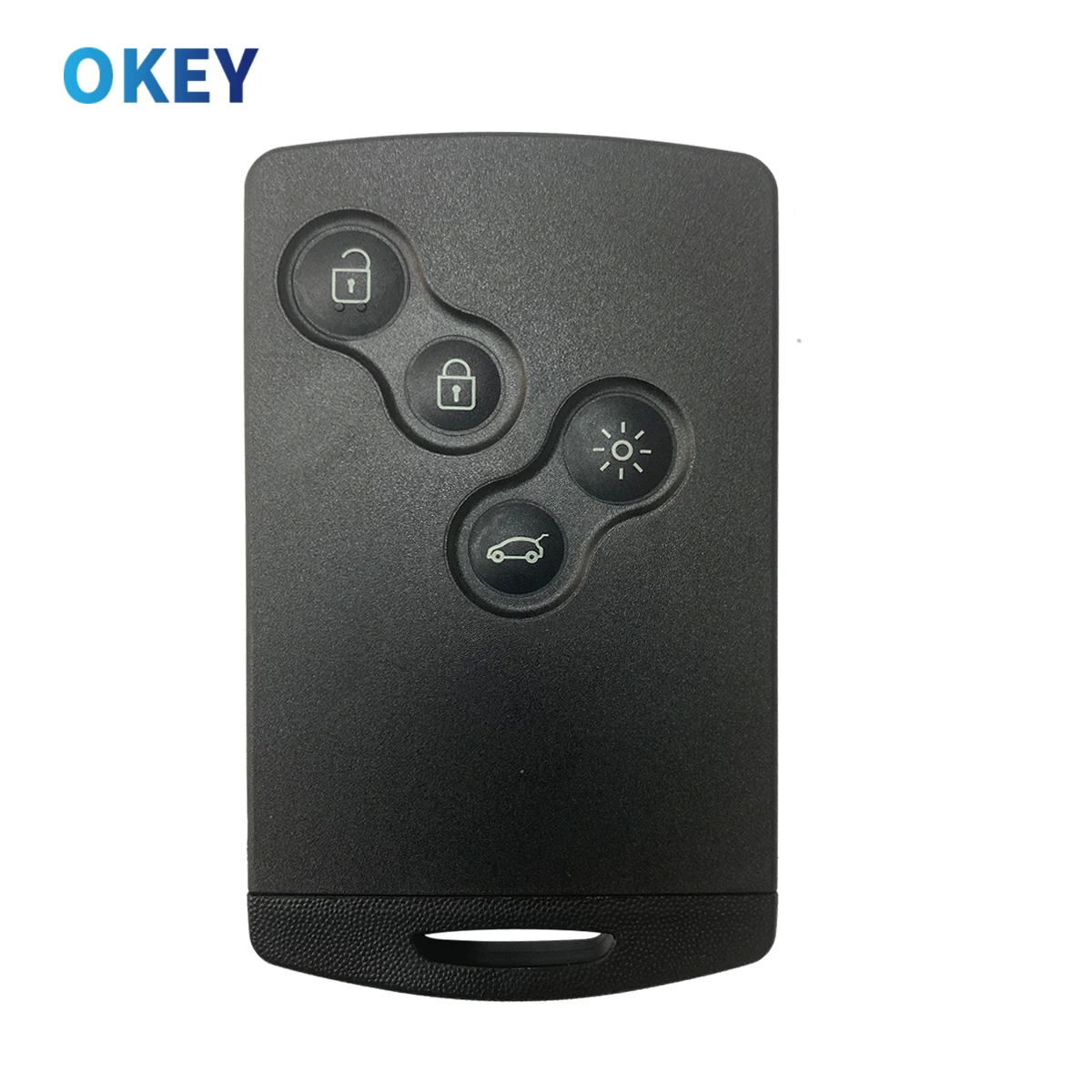 Okey Car Key 4 Button Shell For Renault Megane Laguna Koleos Fluence ...