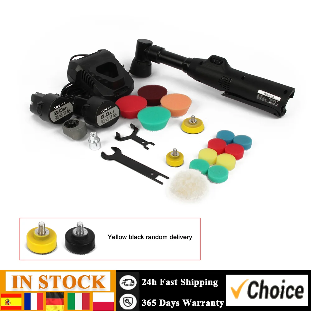 Portable Car Polishing Machine Mini Electric Auto Polisher Handheld ...