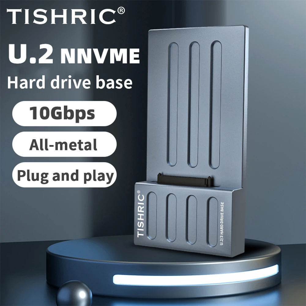 TISHRIC-U-2-NVME-Hard-Drive-Base-U-2-Nvme-To-Type-C-HDD-Enclosure ...