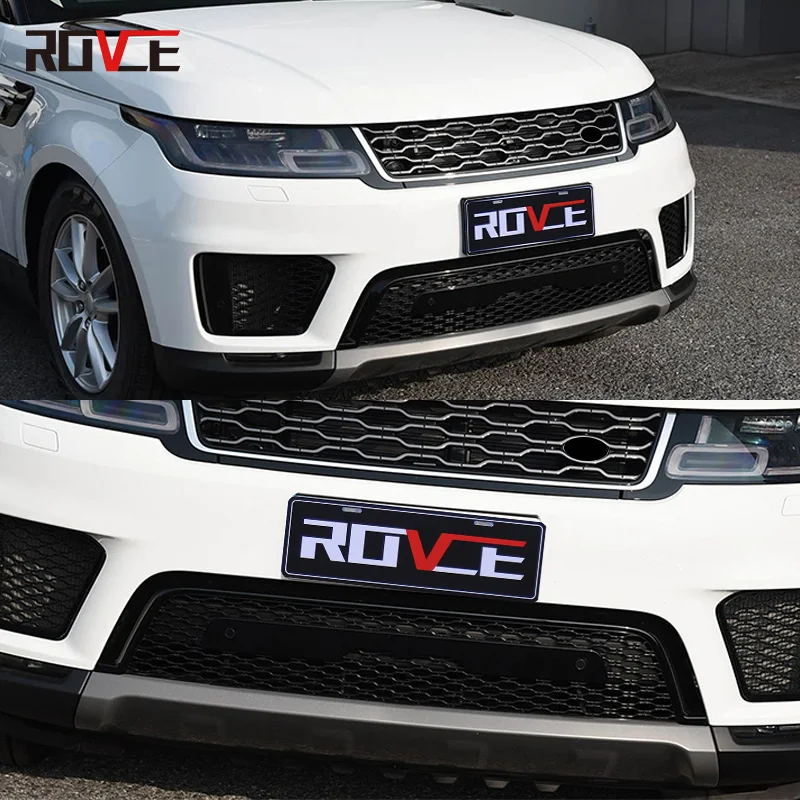2017 Rear Bumper Diffuser For Range Rover Sport L494 2014-17 Tow Eye ...