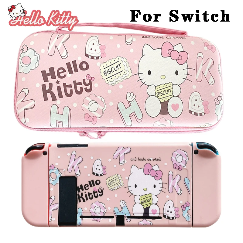 HelloKitty Silicone Protective Case for Nintendo Switch Game Console NS ...