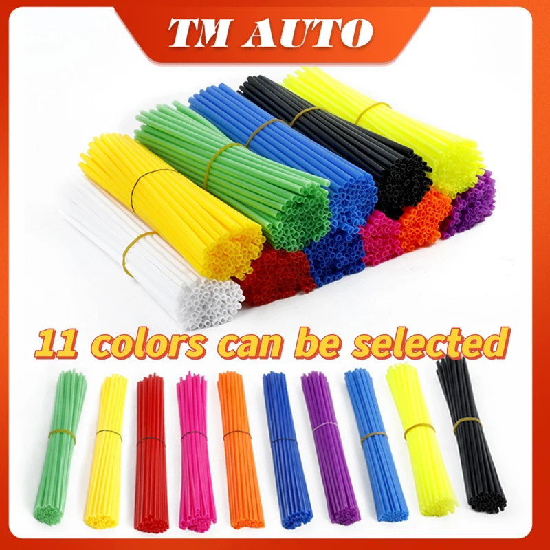 36Pcs-Pack-Universal-Motorcycle-Wheel-Spoke-Covers-Protector-Colorful ...