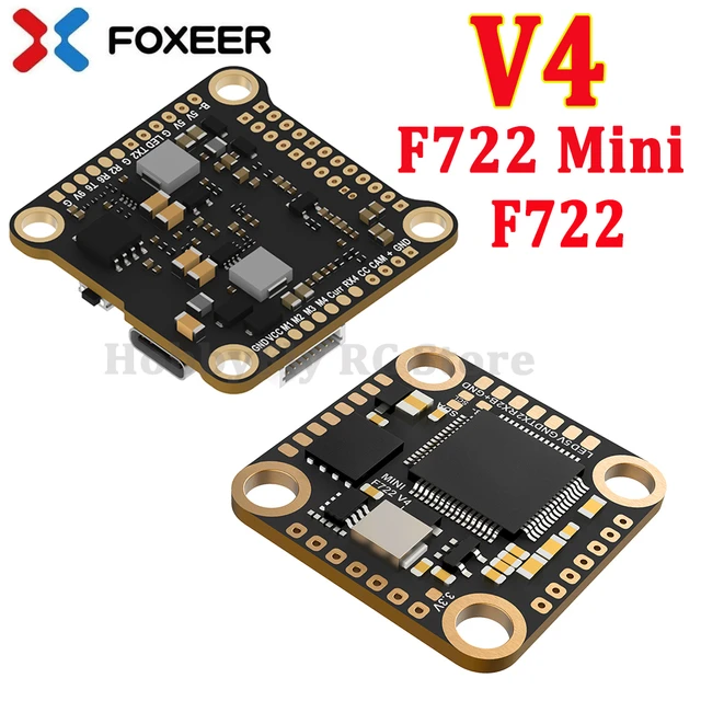 FOXEER MINI F722 V3 PRO (FLOWN BY BMS) FPV FLIGHT CONTROLLER W/ BUILT ...