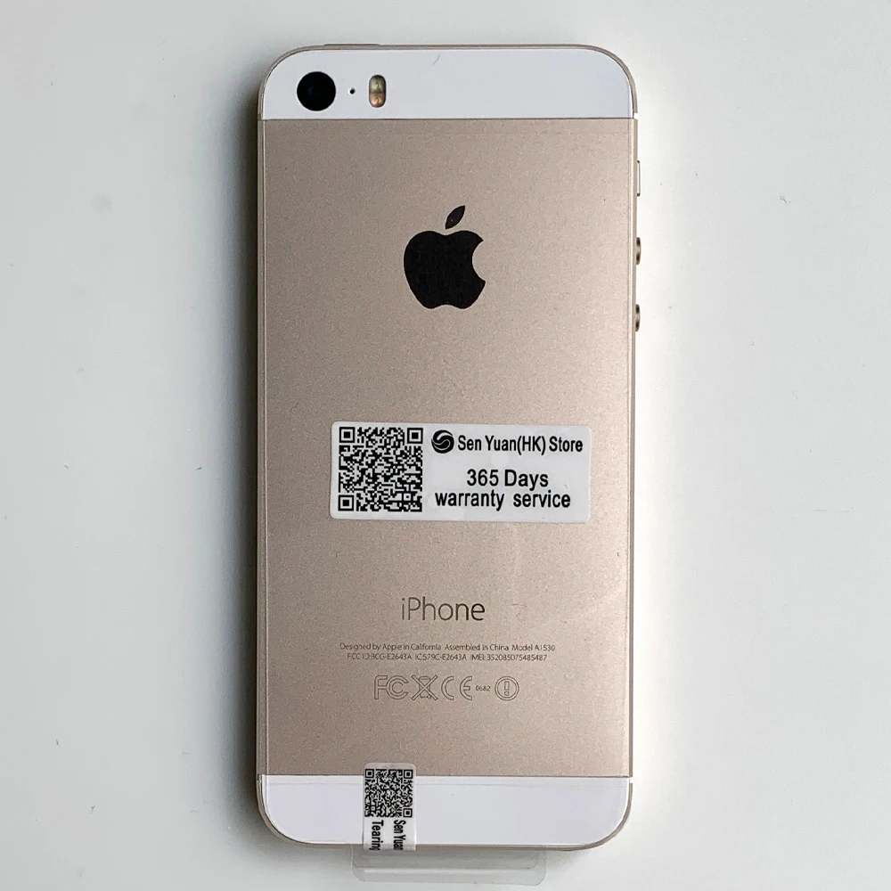 Iphone 5s Gold Front And Back And Sides