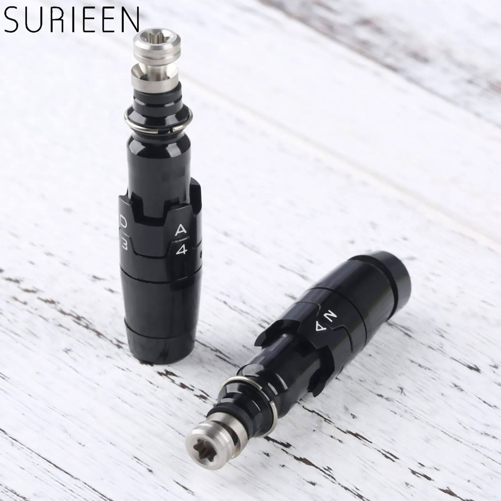 Aluminum Golf Club Shafts Adapter Sleeve Replacement Fit 0.370 Tip Size ...