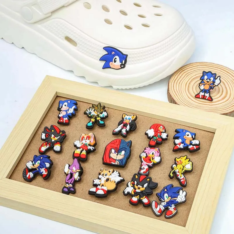 Sonic-Cute-Cartoon-Shoe-Charms-Buckle-Sandal-Decora-o-Acess-rios-Pretty ...