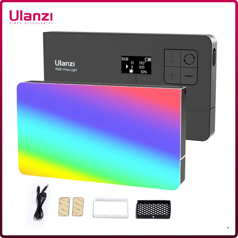 Ulanzi-LT002-7-inch-Pocket-LED-Video-Light-RGB-Panel-Light-CRI-95-2500 ...