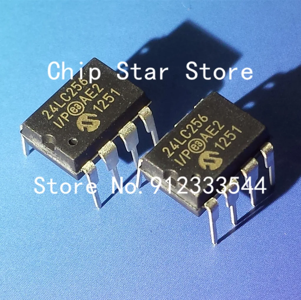 5-100pcs-24LC256-I-P-24LC256-DIP8-EEPROM-256-Kbit-32K-x-8bit-Serial-I2C-2.jpg
