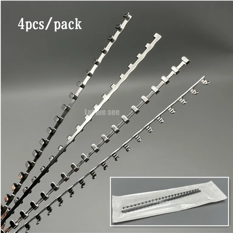 4pcs/pack Dental Arch Splints Arch Wire Splint Orthodontic Disposable ...