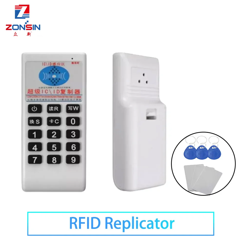 2023-NFC-5Frequency-Programmer-Handheld-RFID-Smart-Card-Reader-13-56Mhz ...