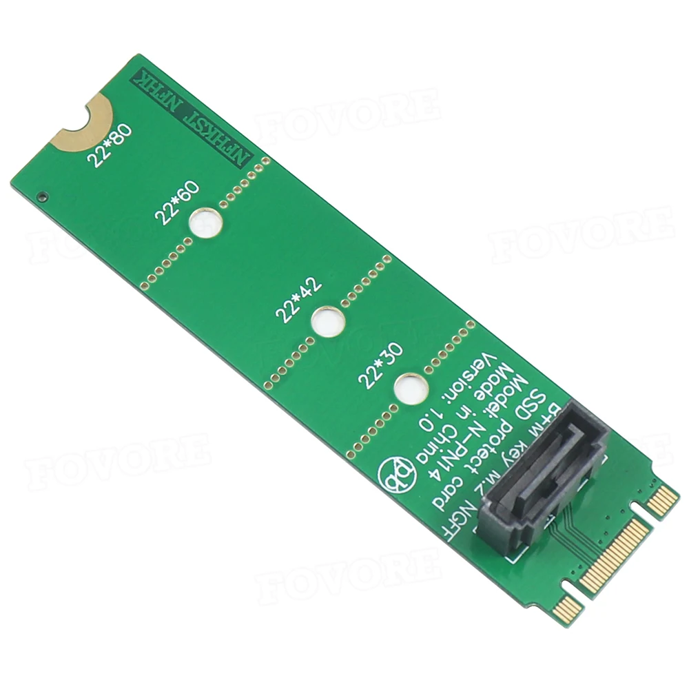 FOVORE Адаптер M2 SATA M.2 NGF B Key SSD | AliExpress