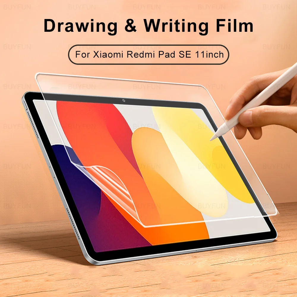 Matte PET Writing Drawing Film For Xiaomi Redmi Pad SE 11'' Tablet ...