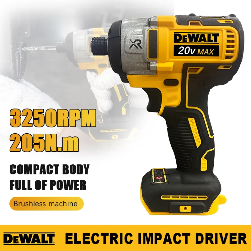 Dewalt-DCF887-205N-m-Brushless-Electric-Impact-Driver-Cordless ...