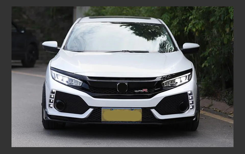 Civic X Headlights 2017-2020 New Civic LED Headlight Sedan Hatchback L ...