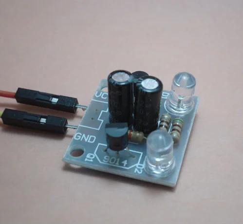 5MM LED Simple Flash Light Simple Flash Circuit DIY Kit