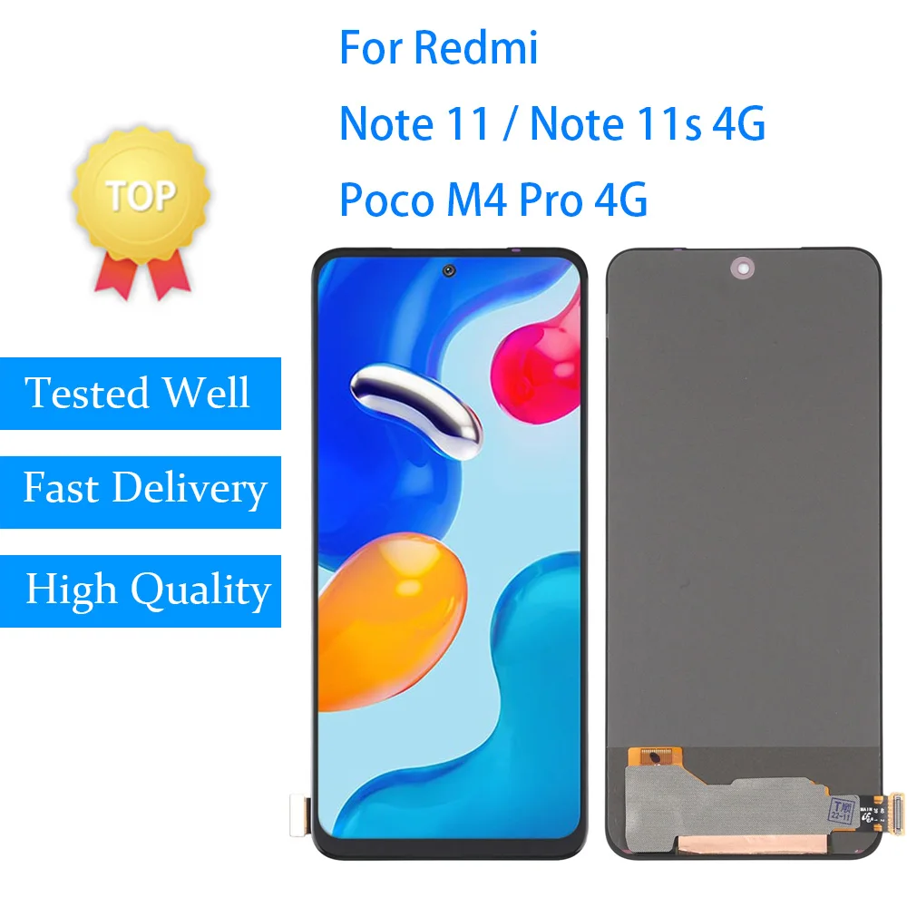 Incell-Quality-For-Redmi-Note-11-4G-Note-11s-LCD-Display-Screen-Touch ...