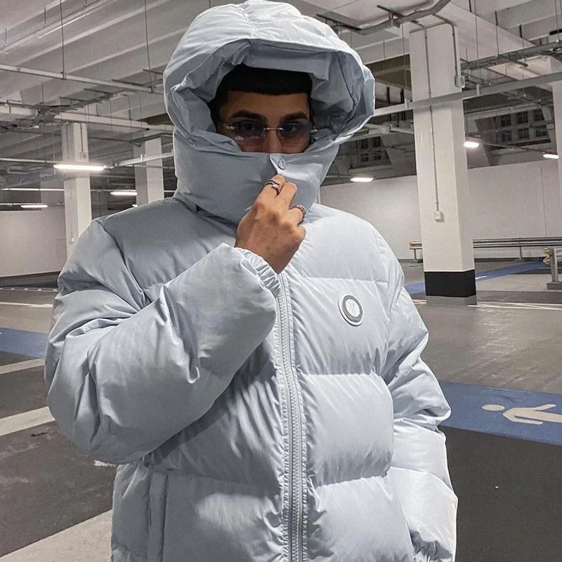 Chaqueta Trapstar bordada para hombre, abrigos Trapstar azul cielo ...