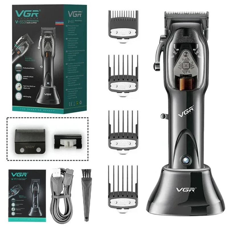 Original-VGR-Hair-Trimmer-Cordless-Hair-Clipper-Electric-Hair-Clipper ...