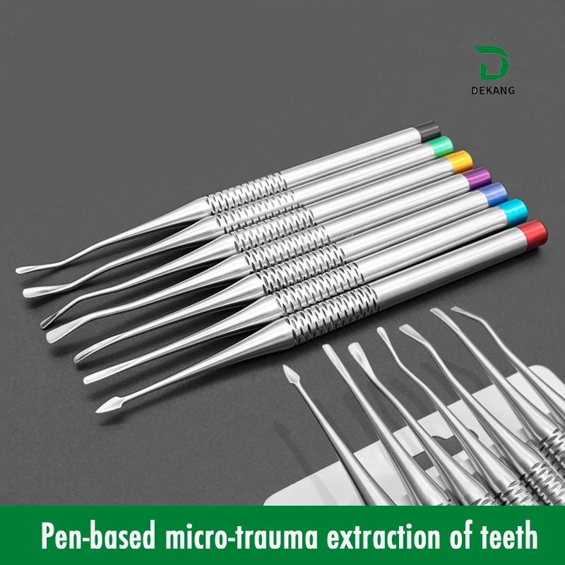 Pen Based Micro Invasive Tooth Extraction, Straight And Curved Triangle ...