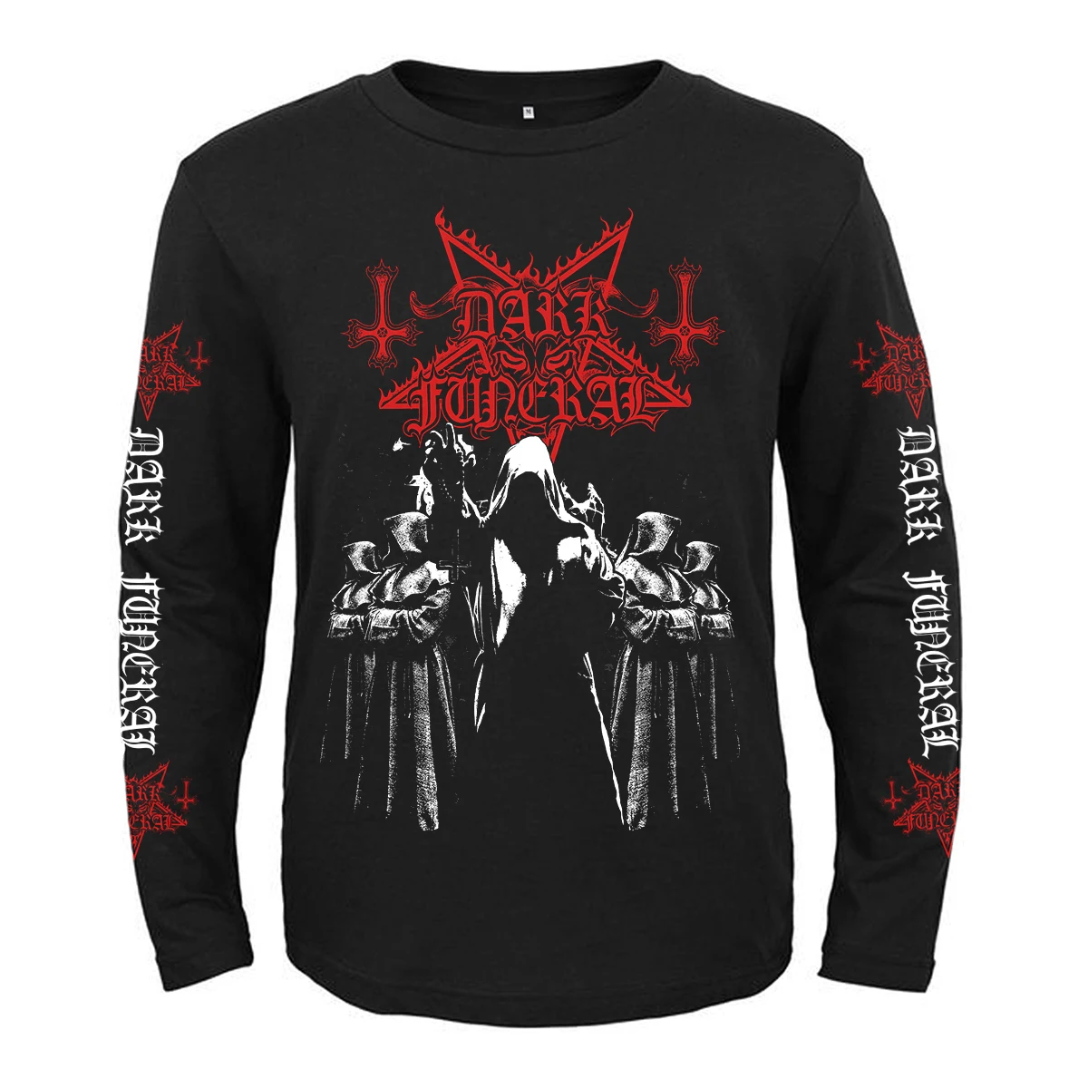 DARK-FUNERAL-Skull-Death-Rock-Band-Demon-Men-Women-Full-Long-Sleeves ...