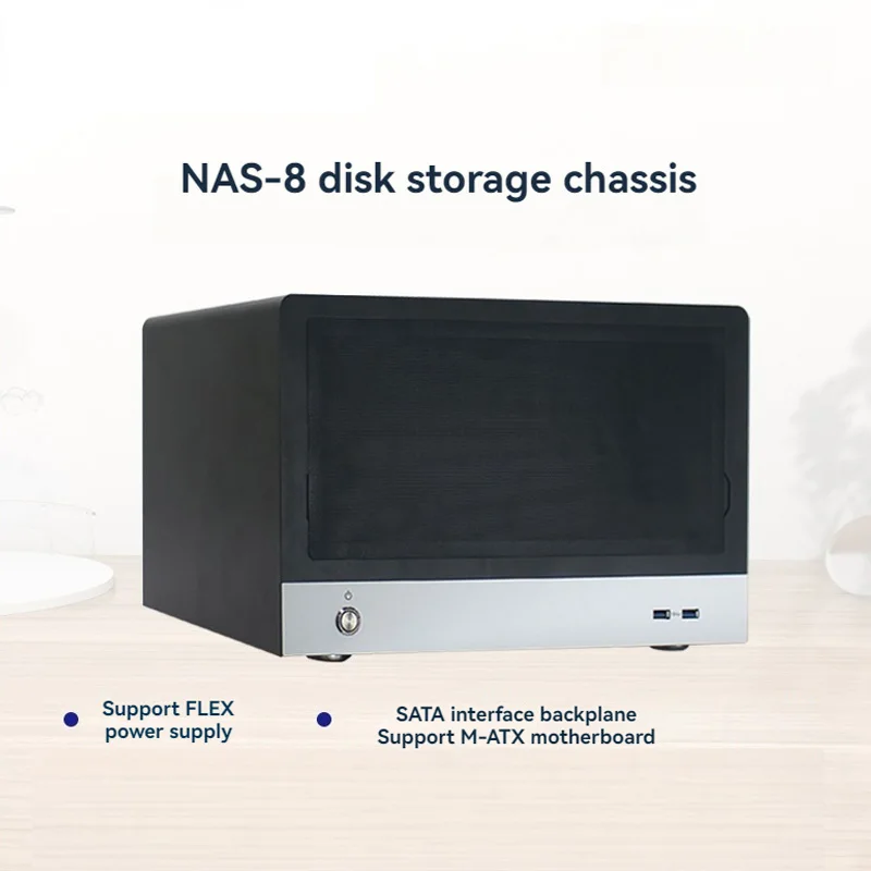 New-Office-Home-Storage-Hot-Swap-Server-Chassis-NAS-Case-Sata-Backplane ...