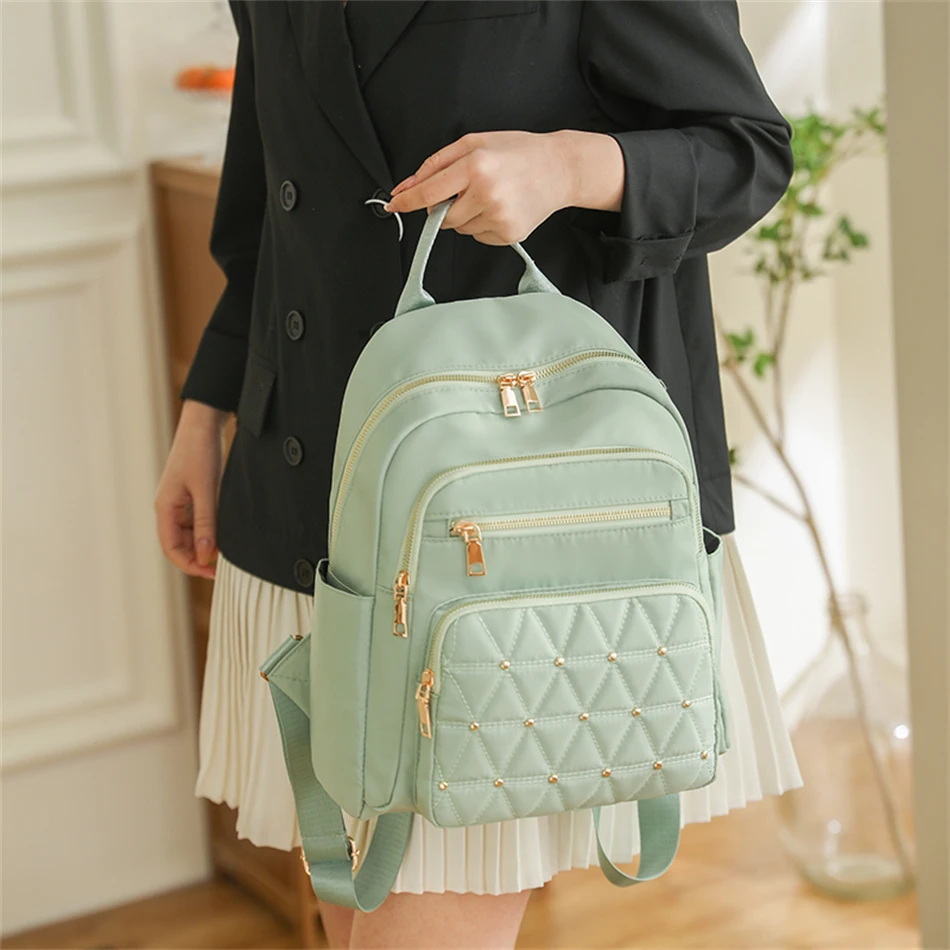 Classic-Vintage-Style-Women-Backpack-Leather-PU-Fashion-Large-Capacity ...