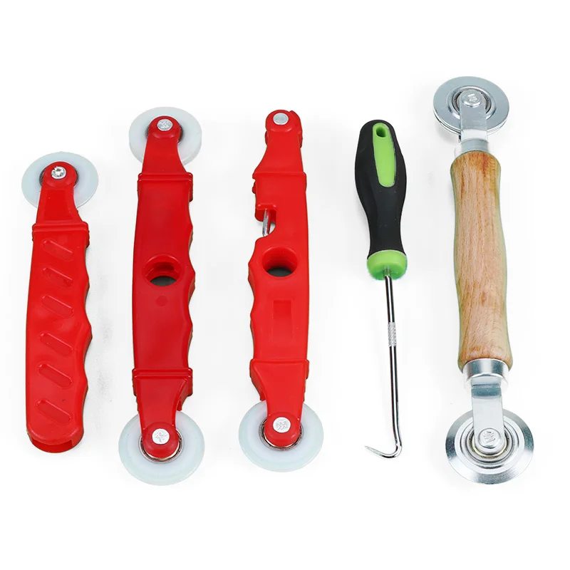 Screen change tool screen wheel home sealing strip presser installation roller adhesive strip ...