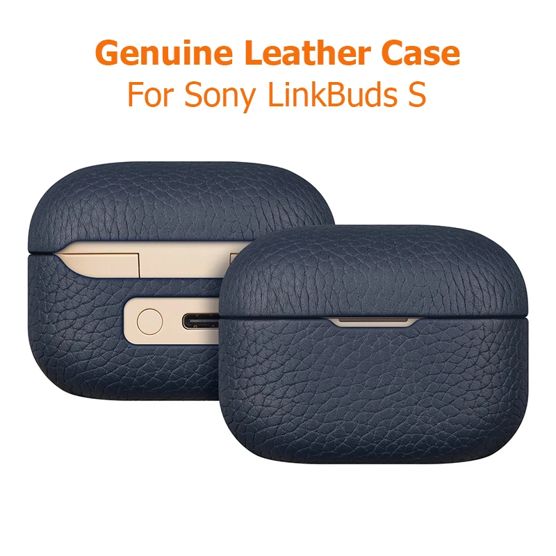 Genuine-Leather-Case-For-SONY-LinkBuds-S-Luxury-Real-Leather-Handmade ...