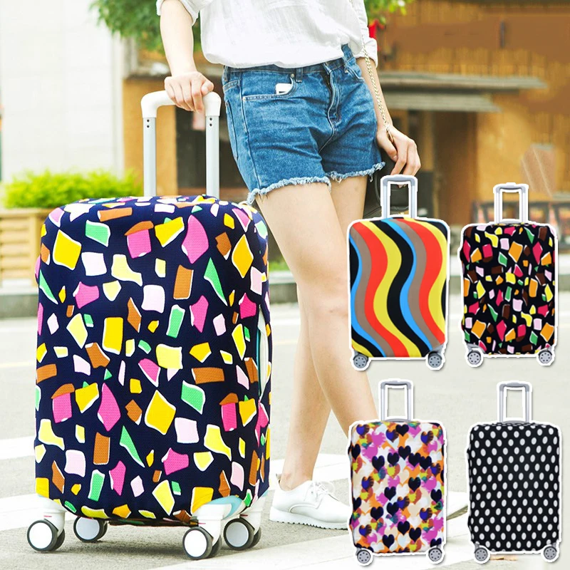 Elástica Mala Protetora Covers, Moda Mala De Viagem, Saco De Poeira ...